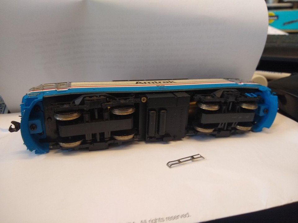 HO Atlas 8571 Amtrak phase 3 AEM-7 Electric Locomotive #908 | eBay