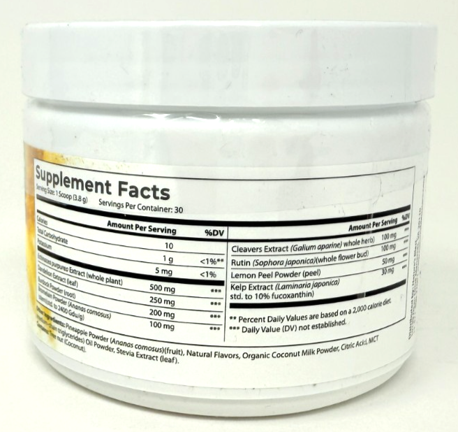 Nature's Blast Lymph Go Tropical Flavor 4.06 oz - New/Sealed! EXP 4/ ...