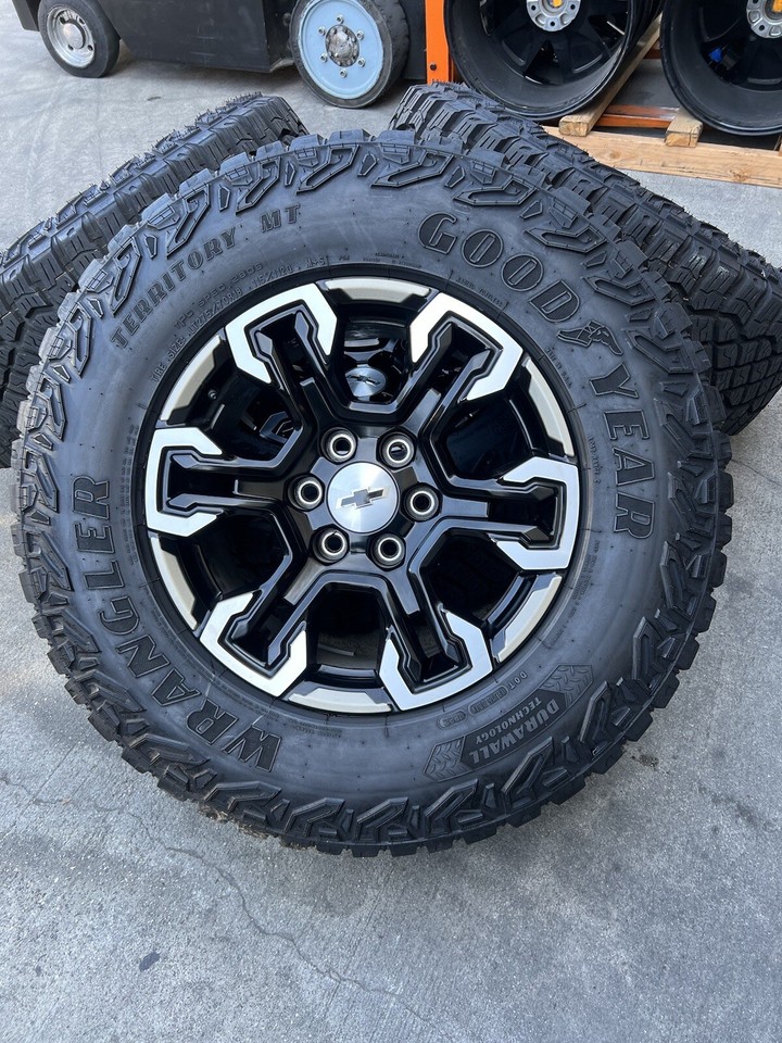 Factory OEM Chevy Silverado ZR2 ZR-2 Tahoe Wheels Rims Tires Stock ...