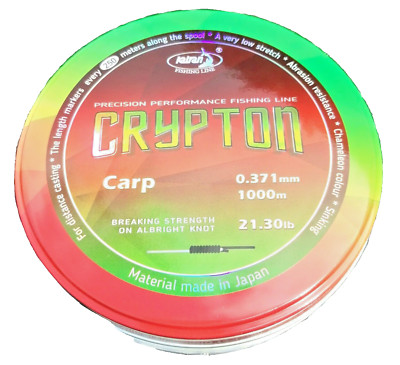 KATRAN CRYPTON CARP FISHING LINE 0,371mm, 21.30LB, 1000M | eBay