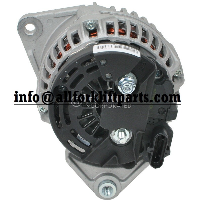CLARK FORKLIFT 1239323 ALTERNATOR 70 AMP; 24 Volts; INTERNAL REGULATOR ...