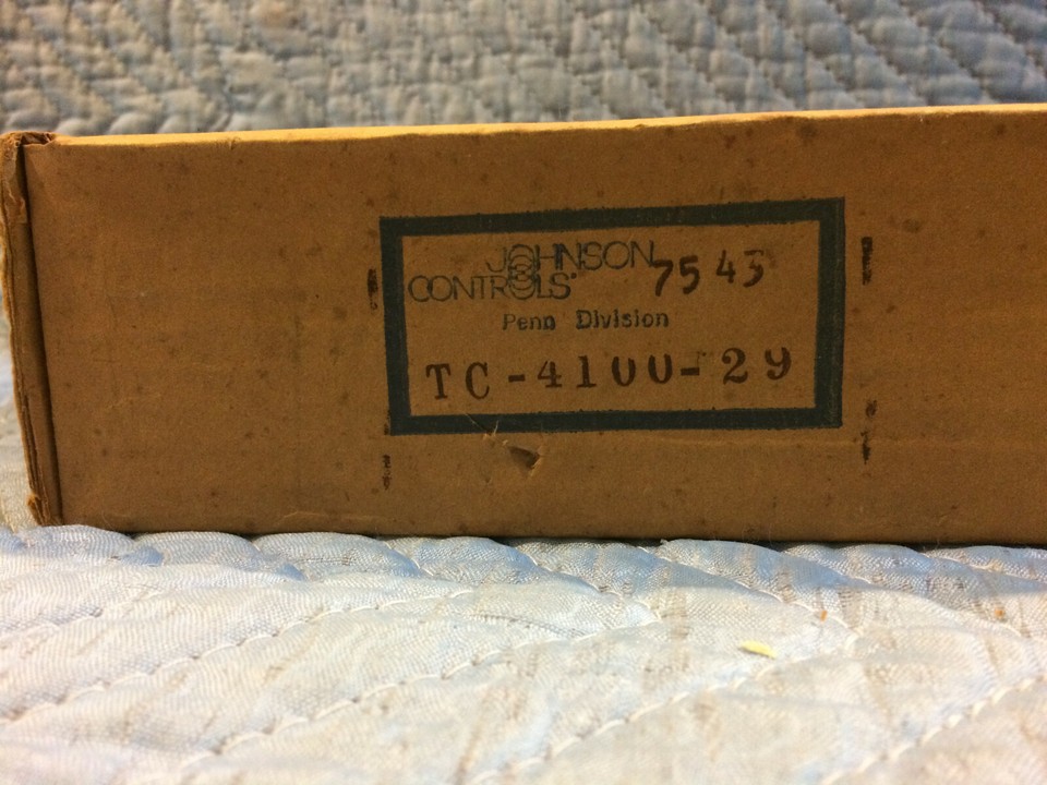 NEW - Johnson Controls TC-4100-29 Electronic Temperature Controller | eBay
