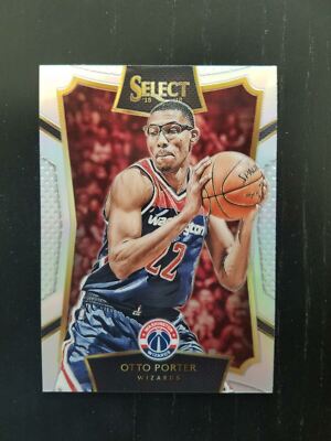 2015-16 Select Basketball #88 OTTO PORTER Silver Prizm Washington ...