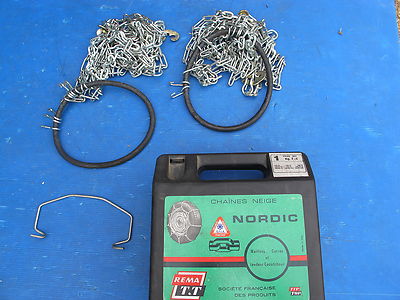 Rema TT (Tip Top) Snow Chains For 12", 13" Wheels, Michelin TRX | eBay