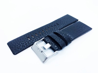 Black Genuine Leather Strap Band fit Diesel DZ Watches 22 24 26 27 28 ...