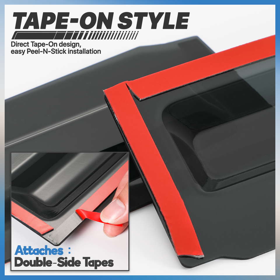 Window Visor Shade Vent Wind Rain Deflector for 03-08 Pontiac/Toyota ...