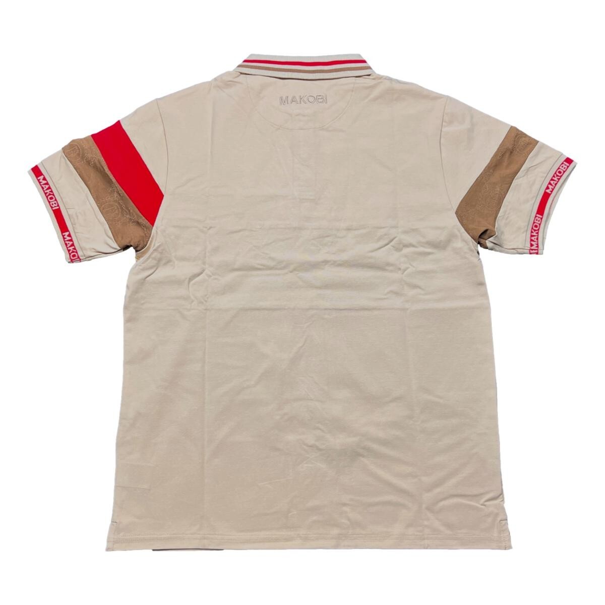 Men's Casper Short Sleeve Embossed Logo Streetwear Polo Shirt By Makobi ...