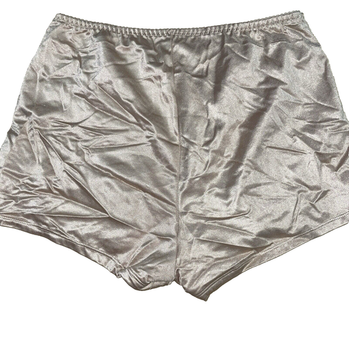 VANITY FAIR Second Skin Tap Panty Boy Shorts Liquid Beige Stretch 2XL ...