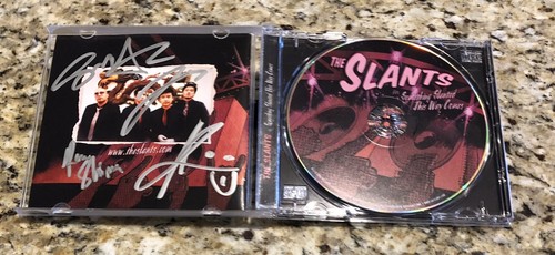 The Slants CD Something Slanted This Way Comes 2015 autographed signed ...