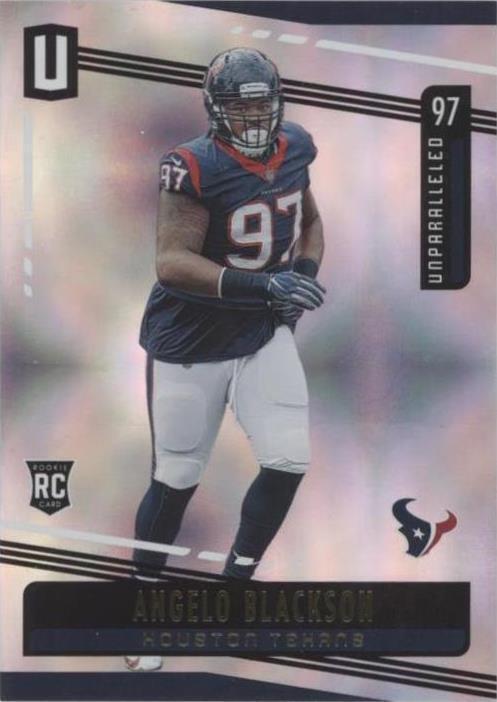 2019 Panini Unparalleled - Angelo Blackson #75 Infinite /150 (RC) for ...