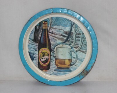 1950s Vintage Golden Eagle Lager Beer Mohan Breweries Advertising Tin ...