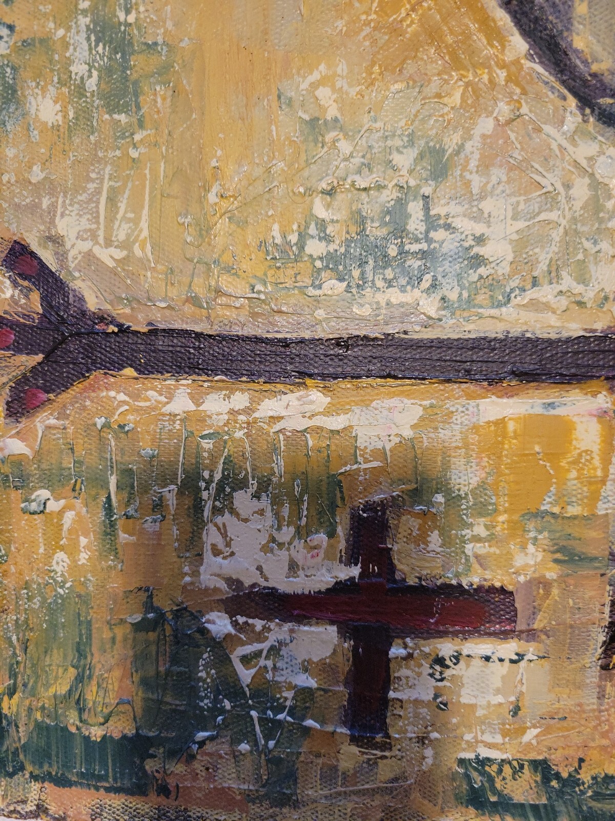 Alejandro Lazo Original painting untitled 17x20 | eBay