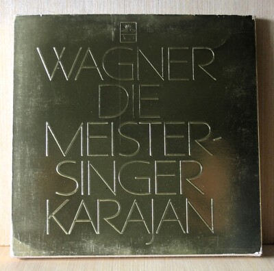 1971 Angel WAGNER DIE MEISTERSINGER 5 Record SET super clean LP's ex+ W ...