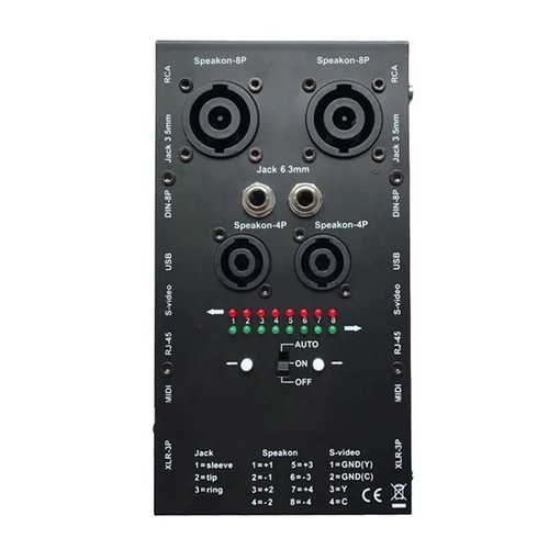 Multifunctional Line Tester Audio Tester XLR Signal Line Tester HDMI ...