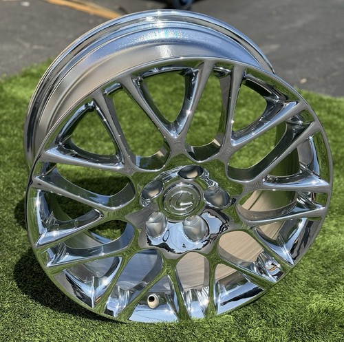 1-NEW SINGLE CHROME 18" LEXUS GS350 G/SPIDER RWD OEM WHEEL RIM 74226 ...