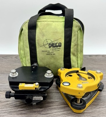 TOPCON OPTICAL TRIBRACH FOR TOTAL STATION, GPS, SURVEYING, SOKKIA ...