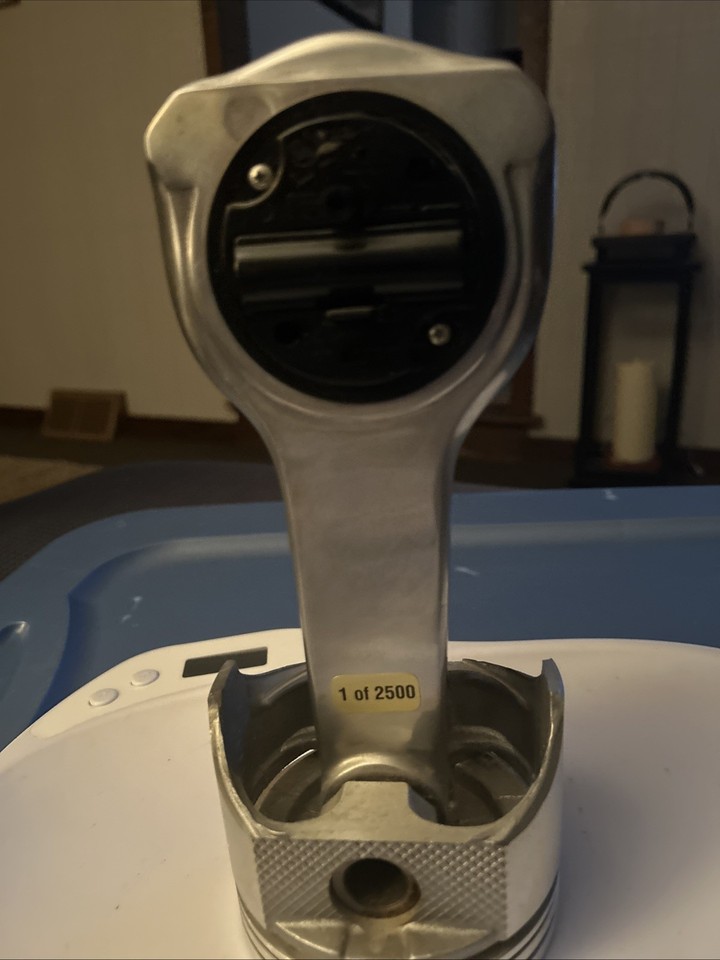 Jeff Gordon #24 NASCAR Piston Connecting Rod Desk Clock Limited Edition ...