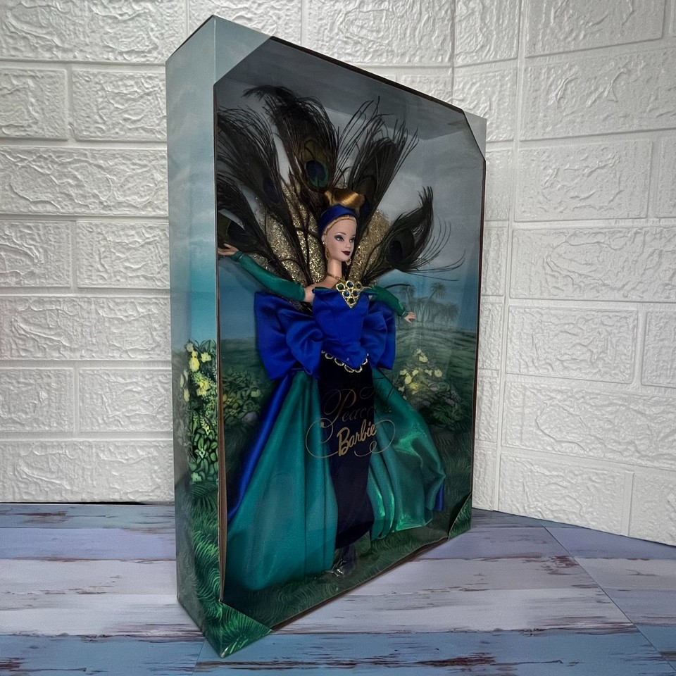 1998 The Peacock Barbie - Birds of beauty - Collector Edition 1st in a ...