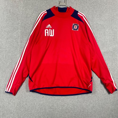 Chicago Fire Soccer Sweater Mens Size XL Jumper 2012/13 Player Team ...