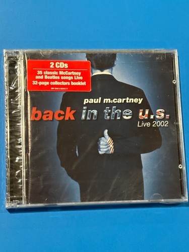 Back in the U.S. by Paul McCartney (CD, Nov-2002, 2 Discs, Capitol ...
