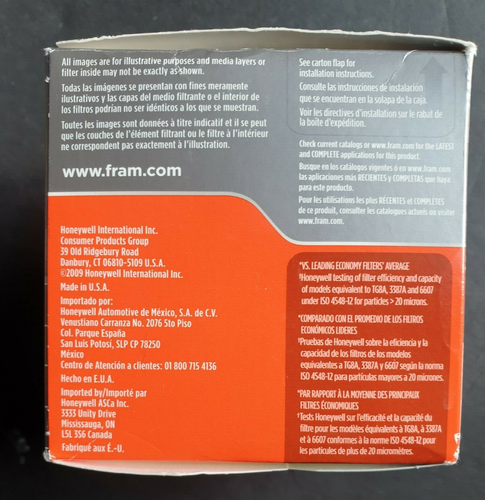 Engine Oil Filter Fram Tough Guard TG16 Sure Grip | eBay
