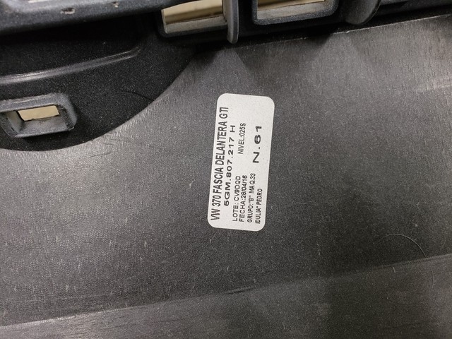 2015-2017 Volkswagen Golf GTI Mk7 Front Bumper 5gm807217 OEM for sale ...