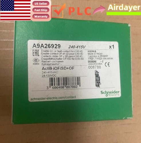 Schneider Electric Acti9 iOF/SD+OF A9A26929 Dual OC or Fault Contact ...
