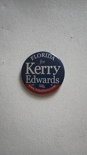 Florida for John Kerry/ Edwards Pin | eBay