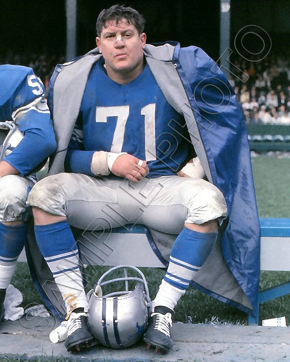 Alex Karras Detroit Lions