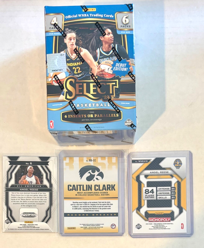 2024 Panini WNBA Select Basketball Blaster Sealed | eBay