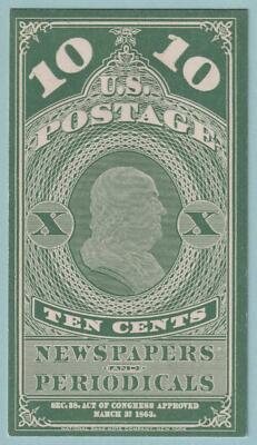 UNITED STATES PLATE PROOF PR2P4 ON CARD - 1865 NEWSPAPER ISSUE - L899 ...