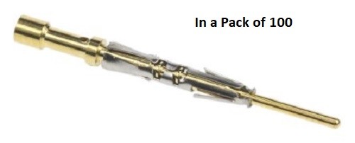 Souriau size 20 PIN Crimp Contact for use w/ UT0W Circular Connectors ...