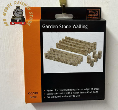 Gaugemaster GM478 OO Gauge Garden Stone Walling 71cm | eBay UK