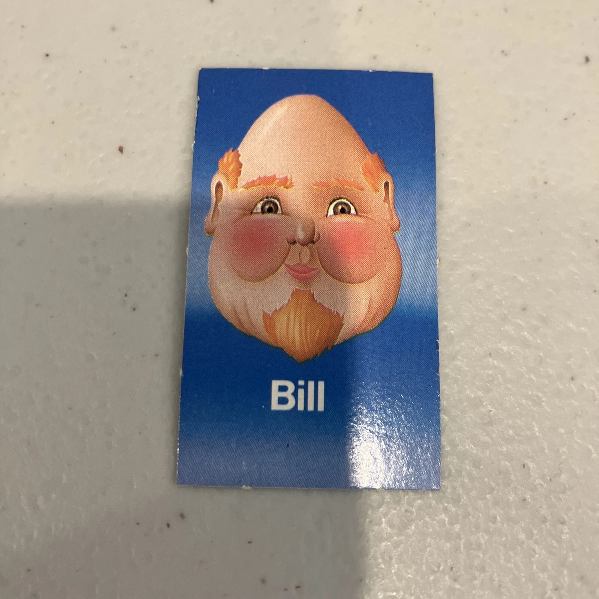 Guess Who Characters Bill