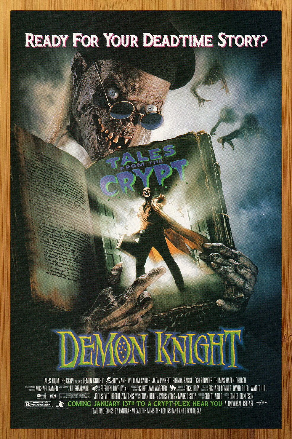 1995 Tales from the Crypt Demon Knight Print Ad/Poster 90s Movie Art ...