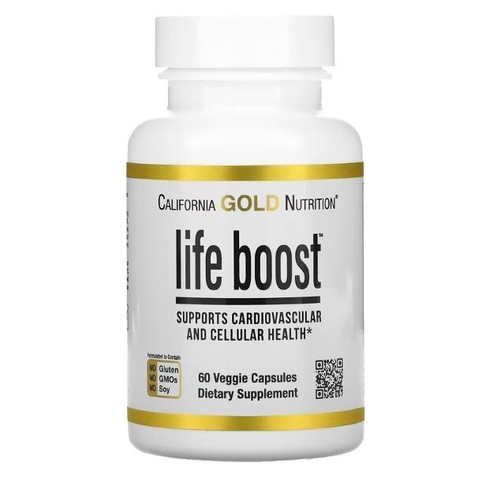 California Gold Nutrition, Life Boost, 60 Veggie Capsules | eBay