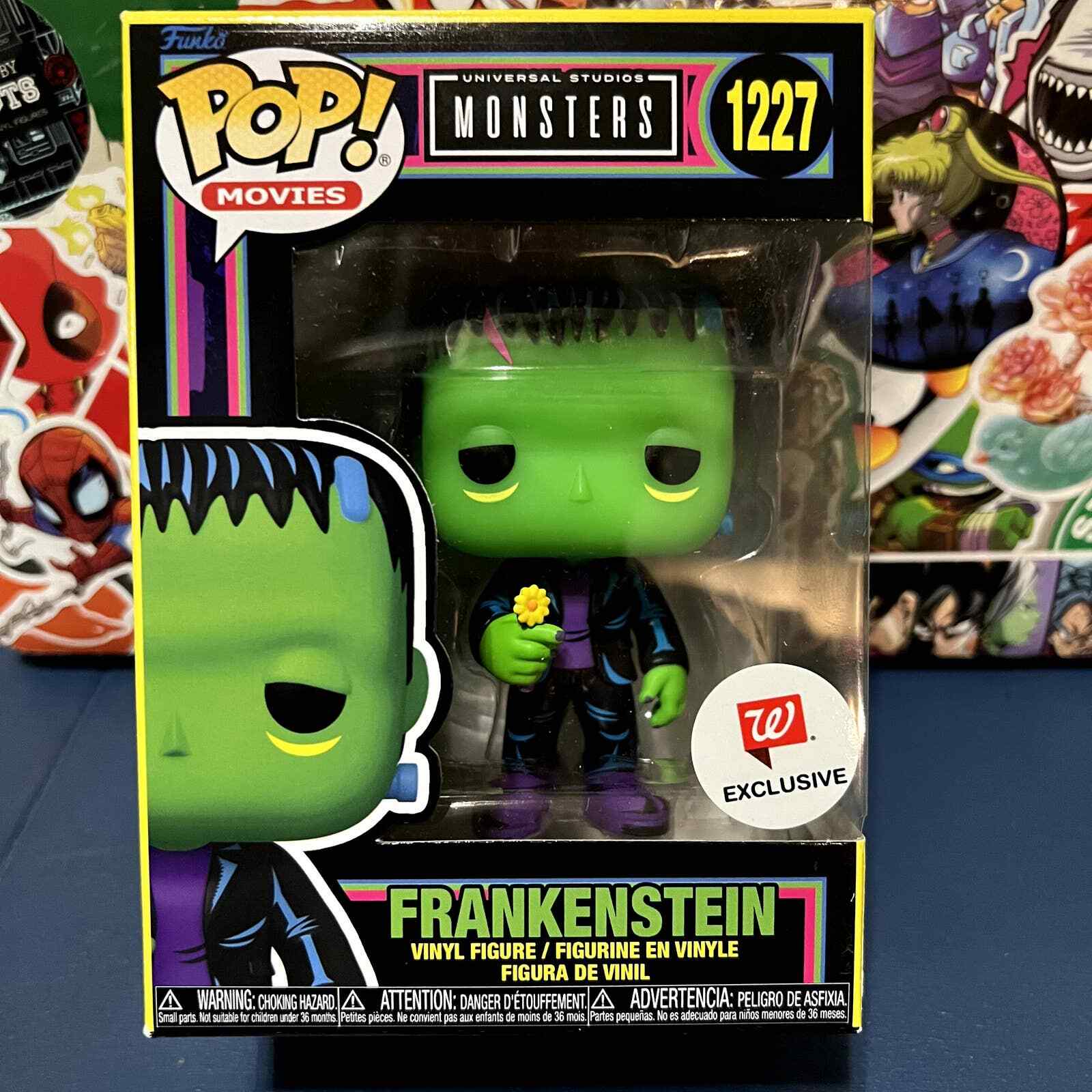 Funko Pop! Universal Monsters Frankenstein BLACKLIGHT Walgreens ...