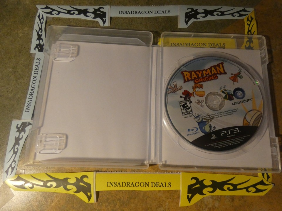 Rayman Origins (PS3 Sony PlayStation 3, 2011) Disc is Mint/Perfect ...