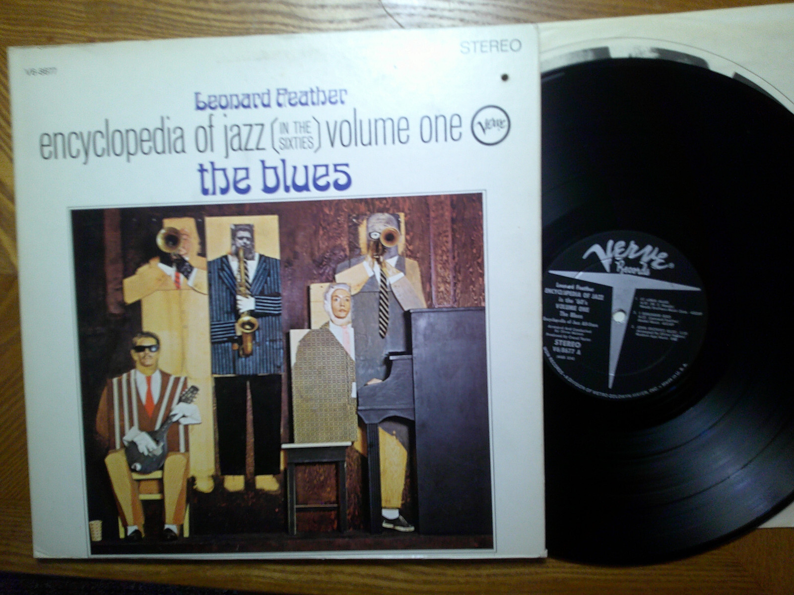 VERVE LP RECORD/LEONARD FEATHER ENCYCLOPEDIA OF JAZZ VOLUME ONE/ THE ...