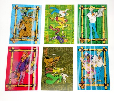 MINT SET 1-6 Scooby-Doo Movie Trading Cards Lenticular Shaggy Rogers ...