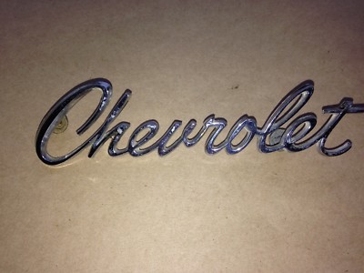 Chevy Chevrolet Script | eBay