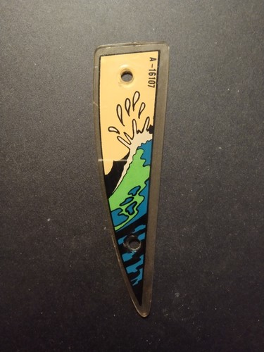 GOTTLIEB - SURF CHAMP / SURFER - Original Plastic Décor Pinball Flipper ...