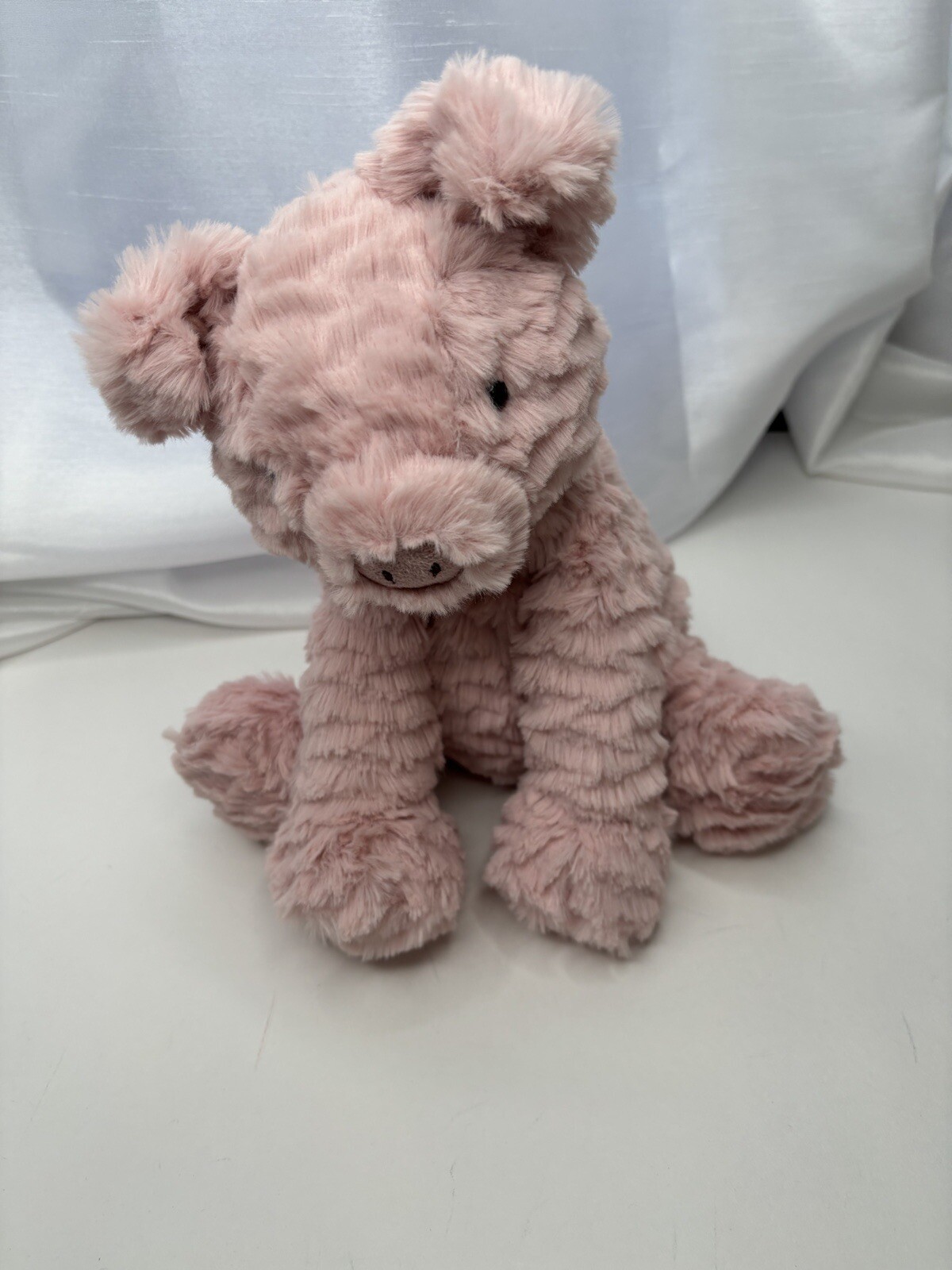 Jellycat Bashful Pig Piglet Piggy Lovey Baby Pink Plush Doll Stuffed 9 ...
