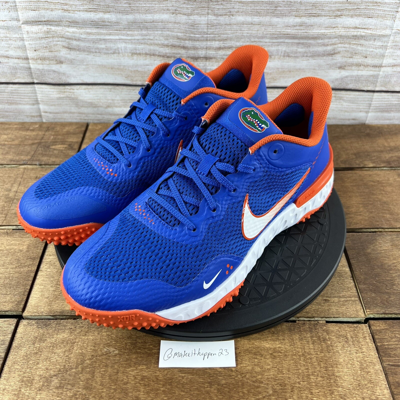 Nike Alpha Huarache Elite 3 Florida Gators Turf Shoes DH0123-402 Men ...