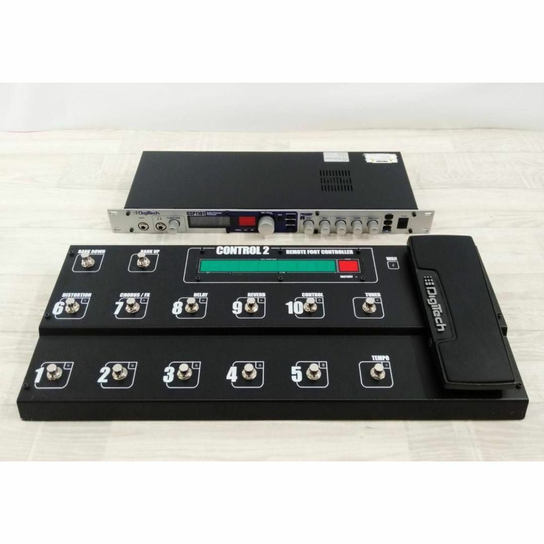 Digitech Guitar Preamp & Remote Foot Controller GSP1101 / Contorol 2 ...