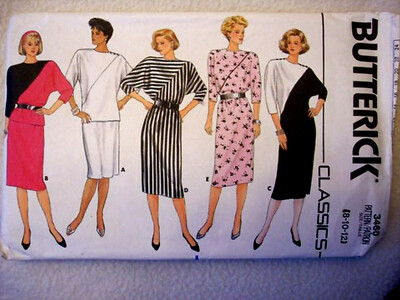 Butterick 3460 DRESS TOP SKIRT size 8-12 31.5-34b pattern uncut | eBay