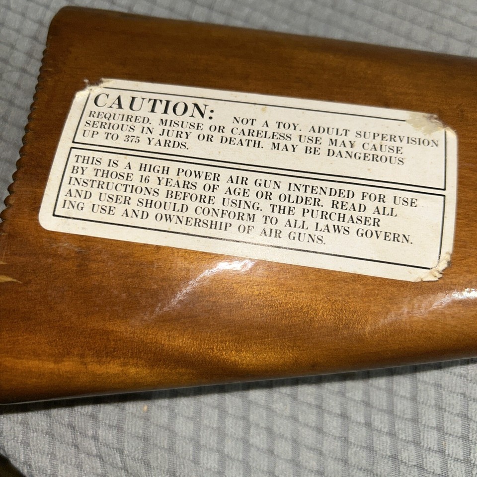 Vintage Industry Brand Model B3-1 Pellet Air Rifle WORKS GREAT With ...