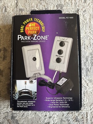 Park-Zone Precision Parking Device PZ-1900 Stop Light Sensor System ...