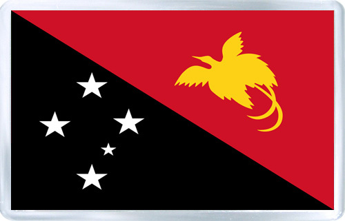 Papua New Guinea Flag Fridge Magnet Souvenir | eBay