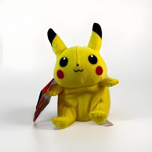 Hasbro Pikachu Beanie Plush Stuffed Animal Nintendo Pokémon Vintage Toy ...